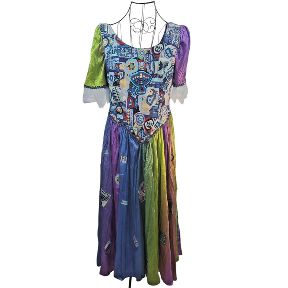 Handmade | Dresses | Vintage Extremely Rare Handmade Mixed Fabric ...